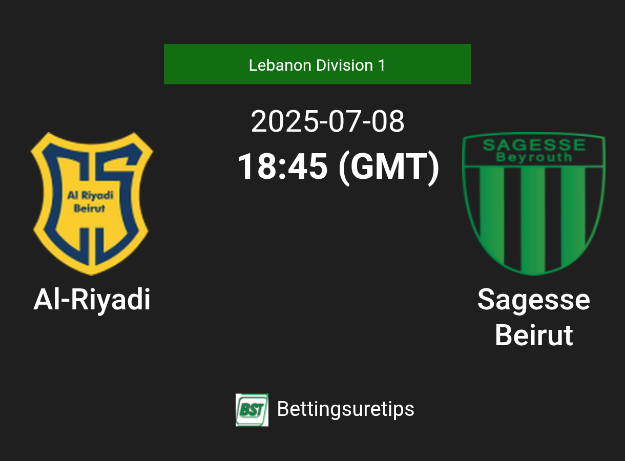 Al-Riyadi vs Sagesse Beirut Prediction and Pick - Lebanon Division 1