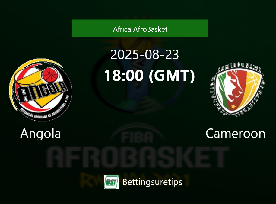 Angola vs Cameroon Prediction and Pick - Africa AfroBasket