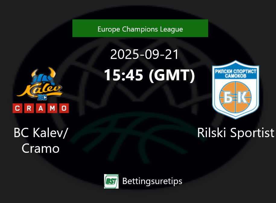 BC Kalev/Cramo vs Rilski Sportist Prediction and Pick - Europe ...