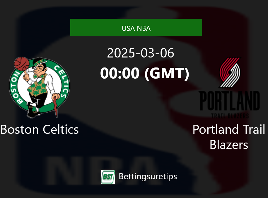 Boston Celtics vs Portland Trail Blazers Prediction and Pick - USA NBA