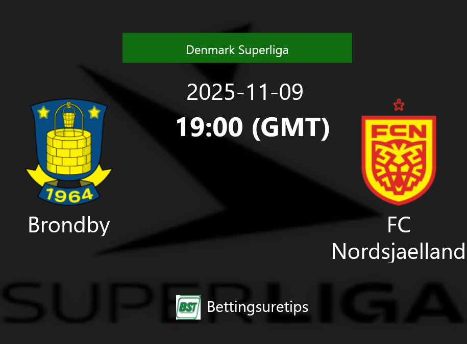 Brondby vs FC Nordsjaelland's Prediction and Betting Tips - 9th ...