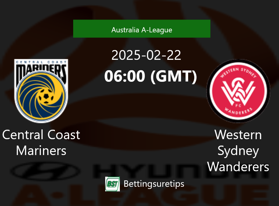 Central Coast Mariners vs Western Sydney Wanderers's Prediction and Betting Ti