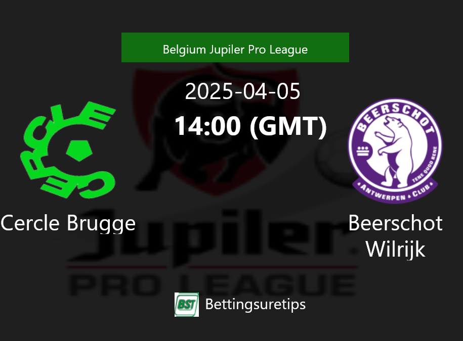 Cercle Brugge vs Beerschot Wilrijk's Prediction and Betting Tips - 5th April 2