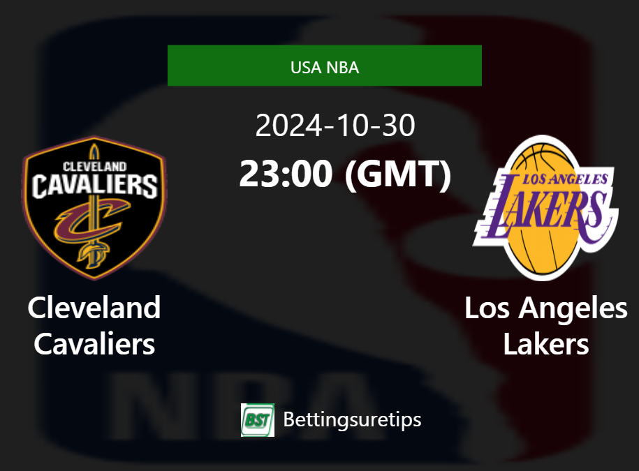 Cleveland Cavaliers vs Los Angeles Lakers Prediction and Pick - USA NBA
