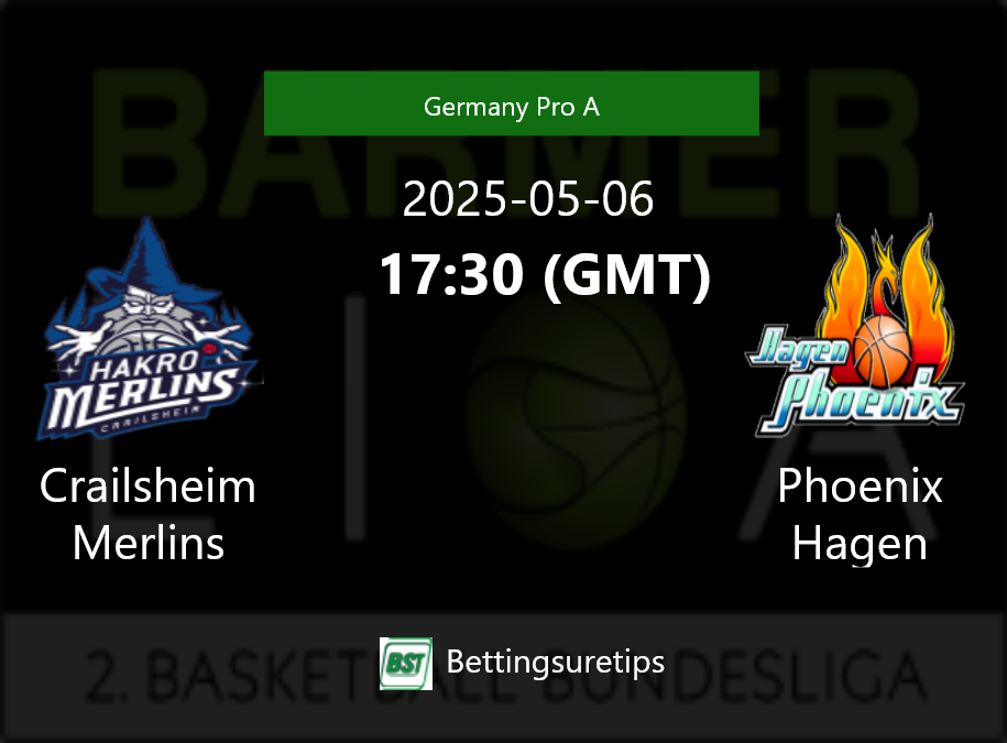 Crailsheim Merlins vs Phoenix Hagen Prediction and Pick - Germany Pro A