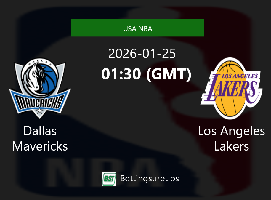 Dallas Mavericks vs Los Angeles Lakers Prediction and Pick - USA NBA