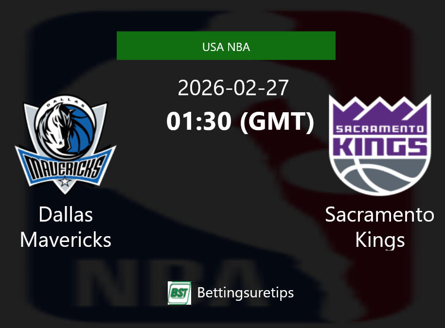 Dallas Mavericks vs Sacramento Kings Prediction and Pick - USA NBA