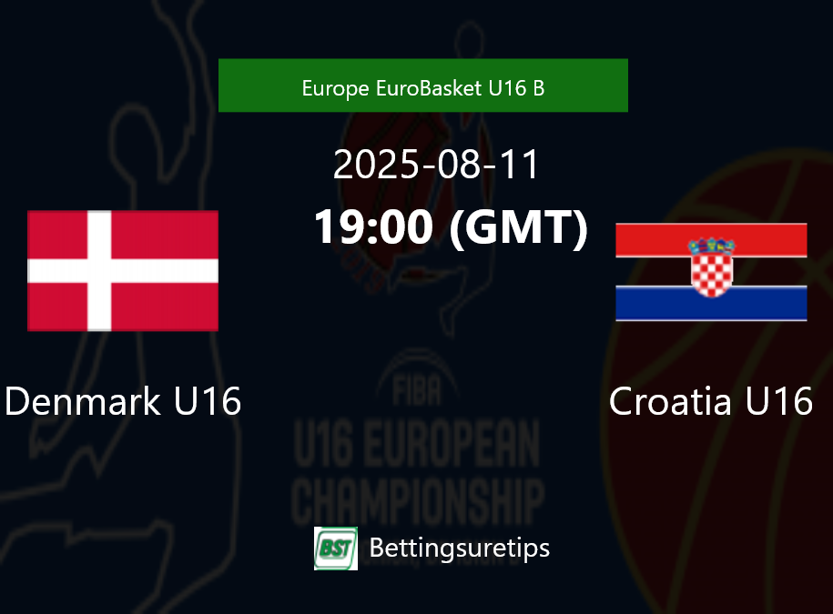 Denmark U16 vs Croatia U16 Prediction and Pick - Europe EuroBasket U16 B