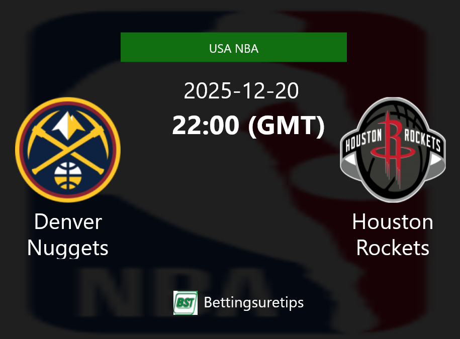 Denver Nuggets vs Houston Rockets Prediction and Pick - USA NBA
