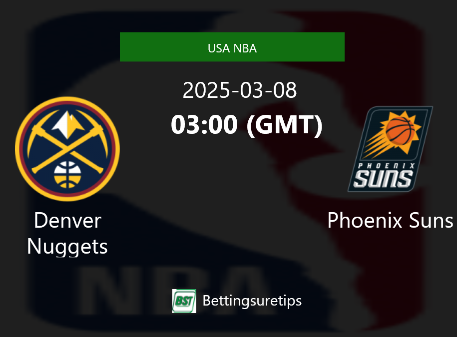 Nuggets Vs Suns Prediction