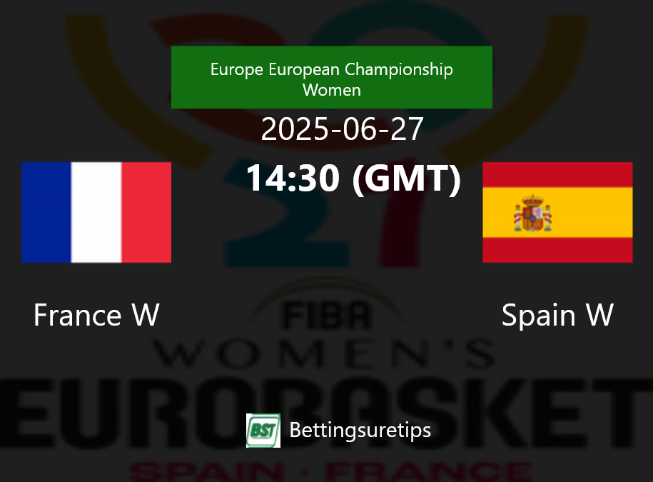 France W vs Spain W Prediction and Pick - Europe European Championship ...