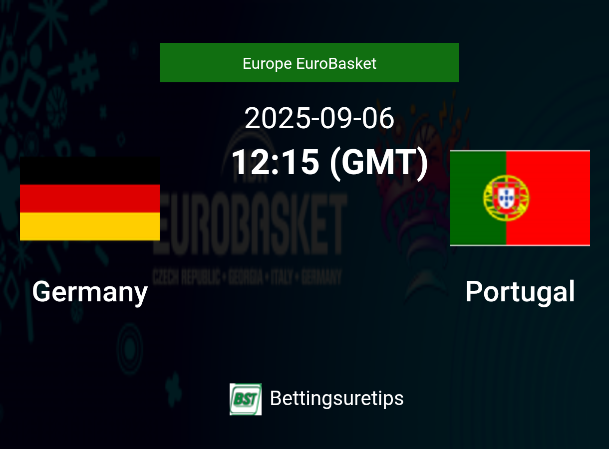 Germany vs Portugal Prediction and Pick - Europe EuroBasket