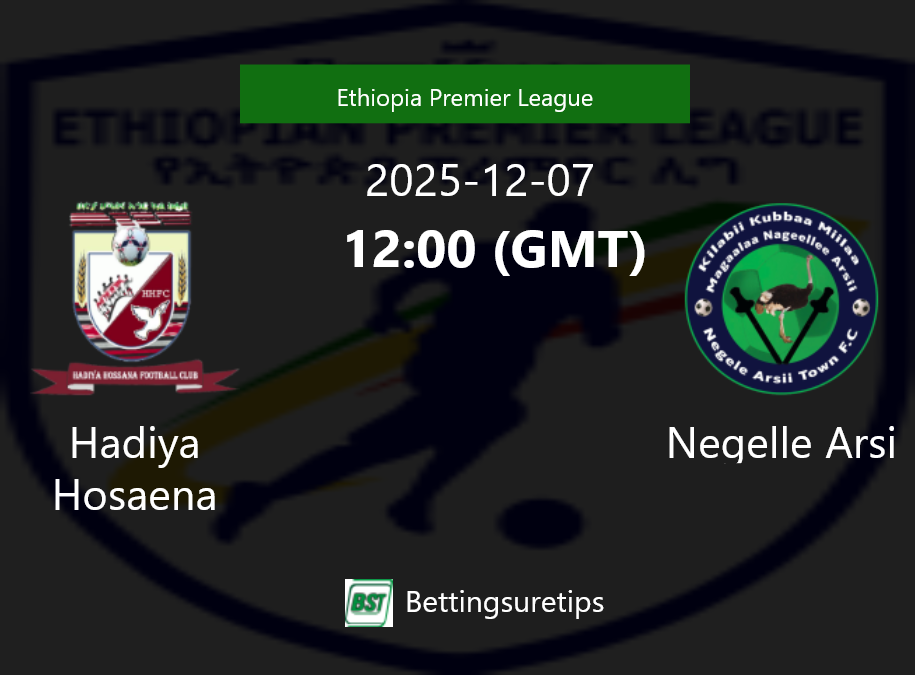 Hadiya Hosaena vs Negelle Arsi's Prediction and Betting Tips - 7th ...