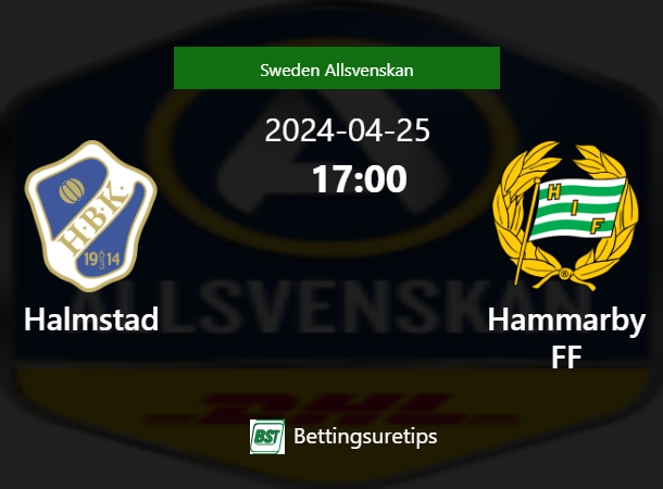 Halmstad vs Hammarby FF's Prediction and Betting Tips - 25th April 2024