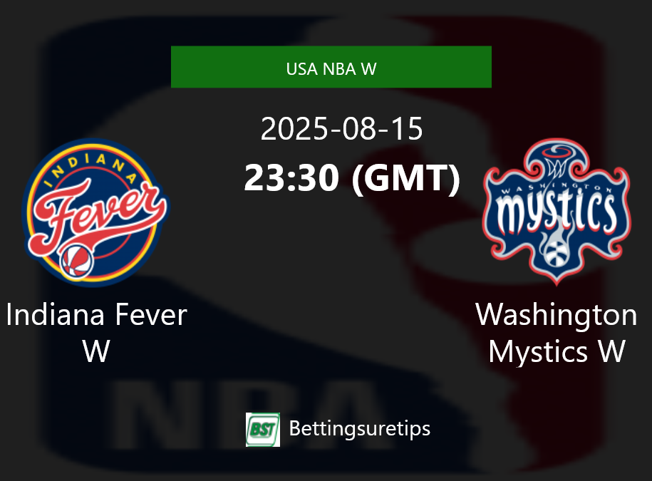 Indiana Fever W vs Washington Mystics W Prediction and Pick - USA NBA W