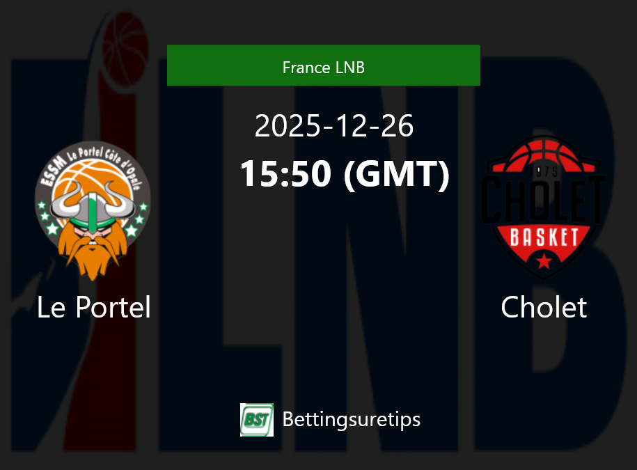 Le Portel vs Cholet Prediction and Pick - France LNB