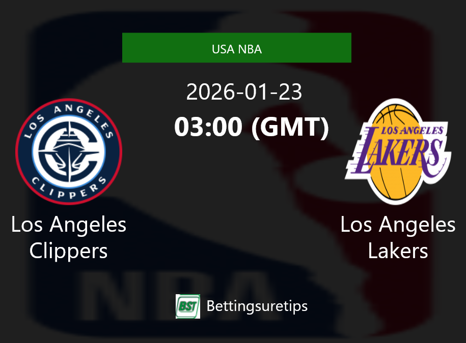 Los Angeles Clippers vs Los Angeles Lakers Prediction and Pick - USA NBA