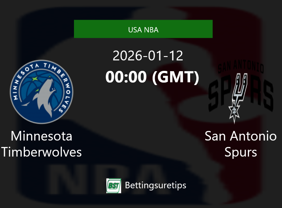 Minnesota Timberwolves vs San Antonio Spurs Prediction and Pick - USA NBA
