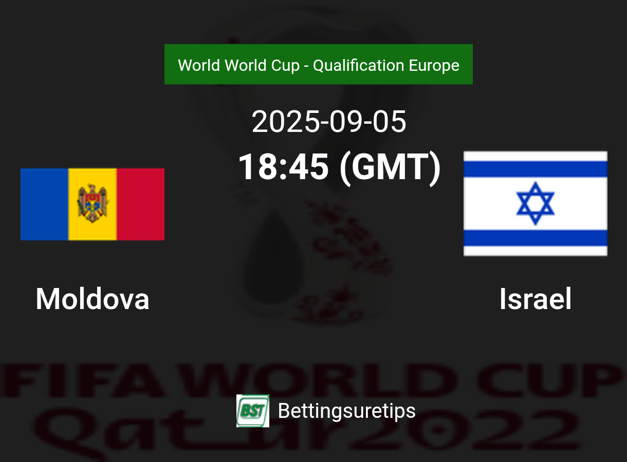 Moldova vs Israel's Prediction and Betting Tips - 5th September 2025
