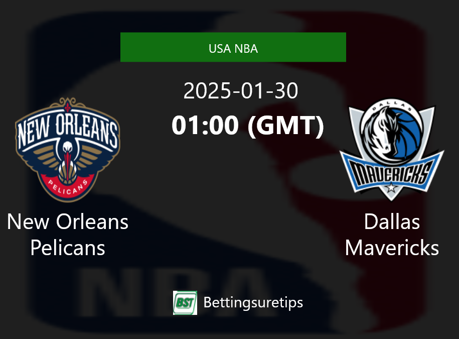 New Orleans Pelicans vs Dallas Mavericks Prediction and Pick - USA NBA