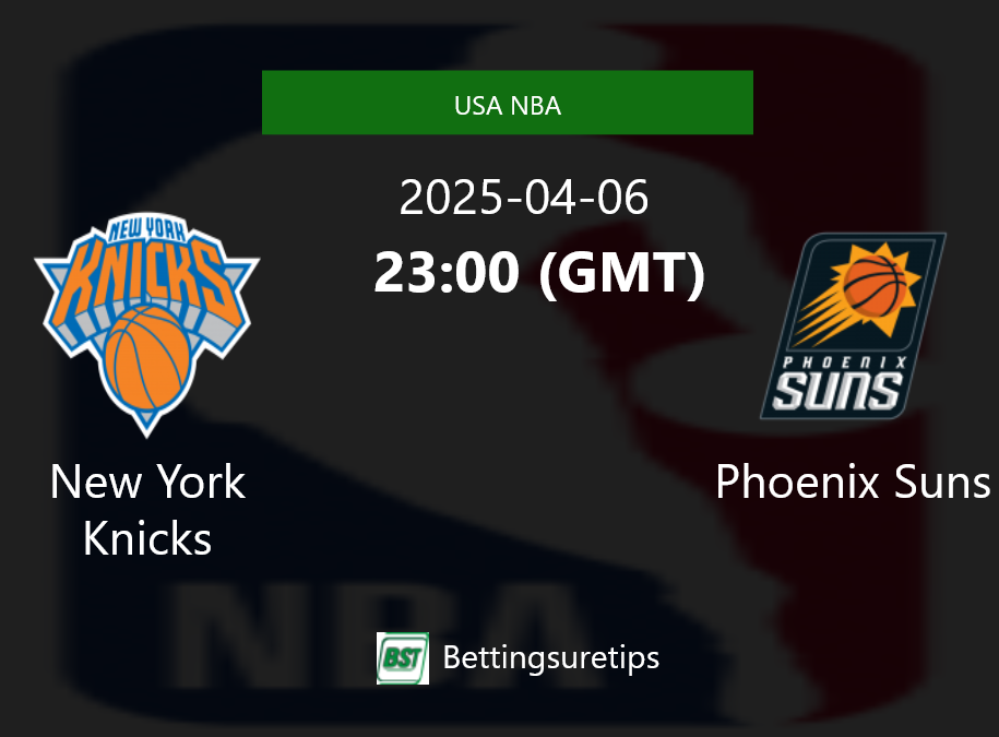 New York Knicks vs Phoenix Suns Prediction and Pick - USA NBA