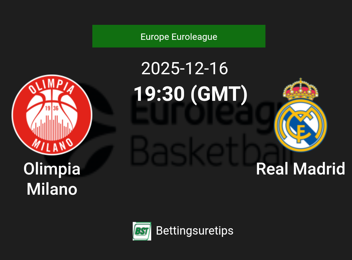 Olimpia Milano vs Real Madrid Prediction and Pick - Europe Euroleague
