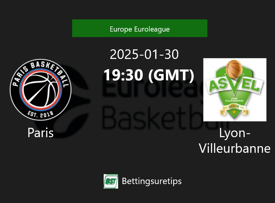Paris vs Lyon-Villeurbanne Prediction and Pick - Europe Euroleague