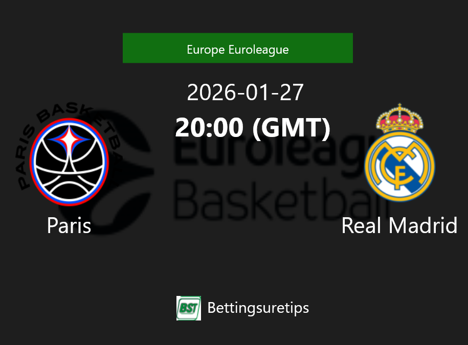 Paris vs Real Madrid Prediction and Pick - Europe Euroleague