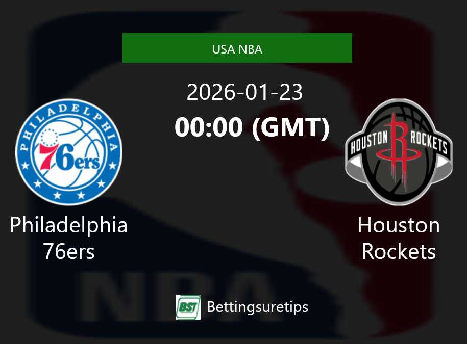 Philadelphia 76ers vs Houston Rockets Prediction and Pick - USA NBA