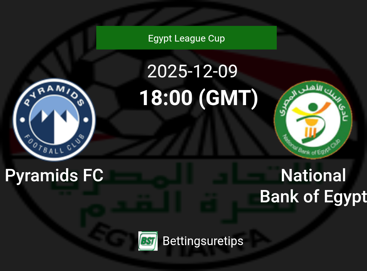 Pyramids FC vs National Bank of Egypt's Prediction and Betting Tips ...