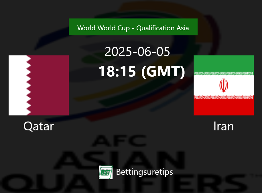 Qatar vs Iran's Prediction and Betting Tips - 5th June 2025
