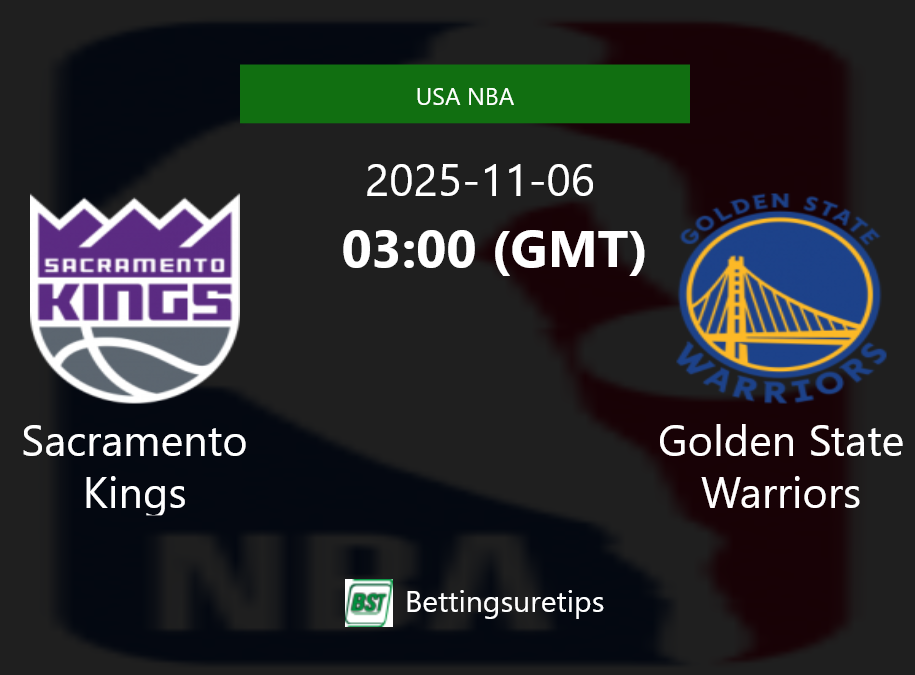 Sacramento Kings vs Golden State Warriors Prediction and Pick - USA NBA