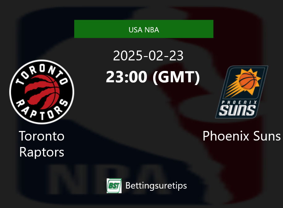 Toronto Raptors vs Phoenix Suns Prediction and Pick - USA NBA