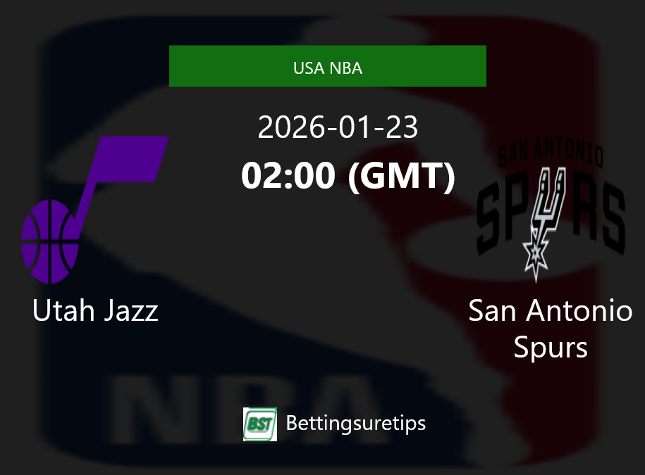 Utah Jazz vs San Antonio Spurs Prediction and Pick - USA NBA