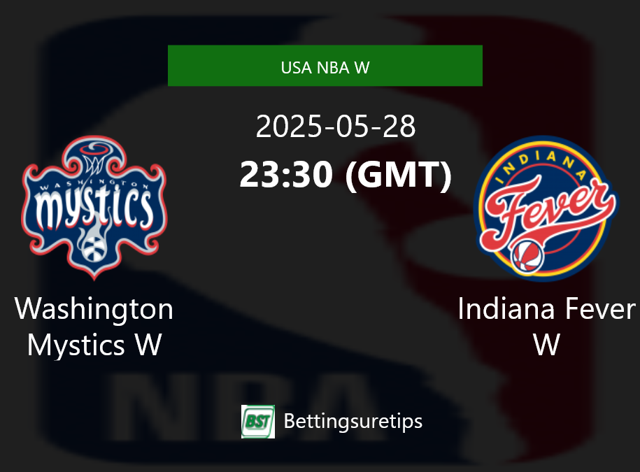Washington Mystics W vs Indiana Fever W Prediction and Pick - USA NBA W