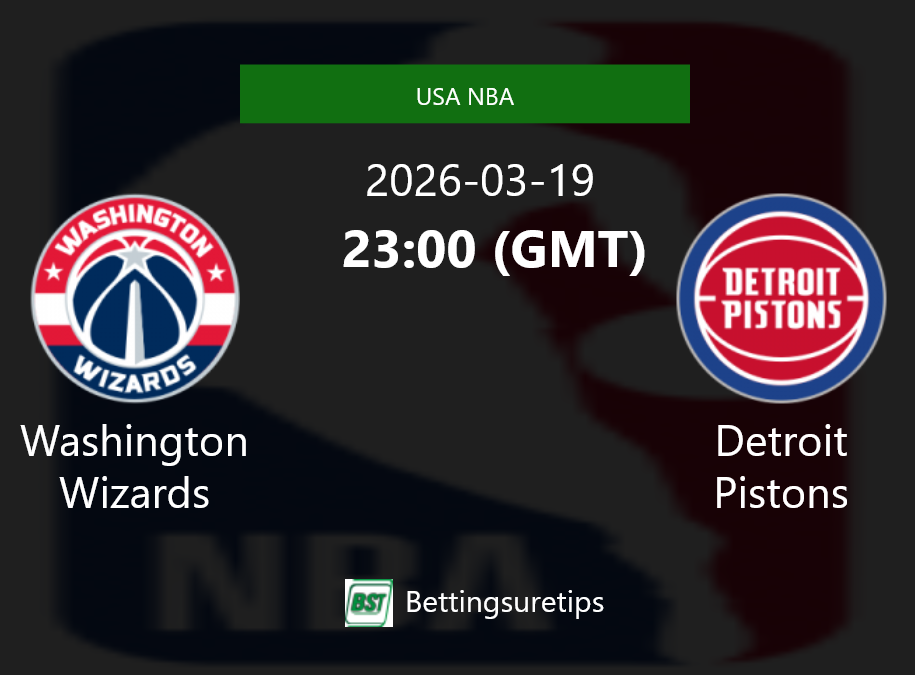 Washington Wizards vs Detroit Pistons Prediction and Pick - USA NBA