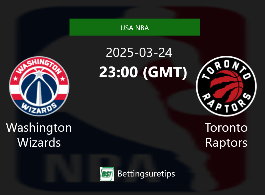 Washington Wizards vs Toronto Raptors Prediction and Pick - USA NBA
